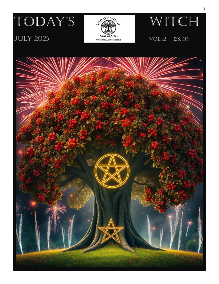 Today’s Witch Magazine July 2025 Regular Edition Cover